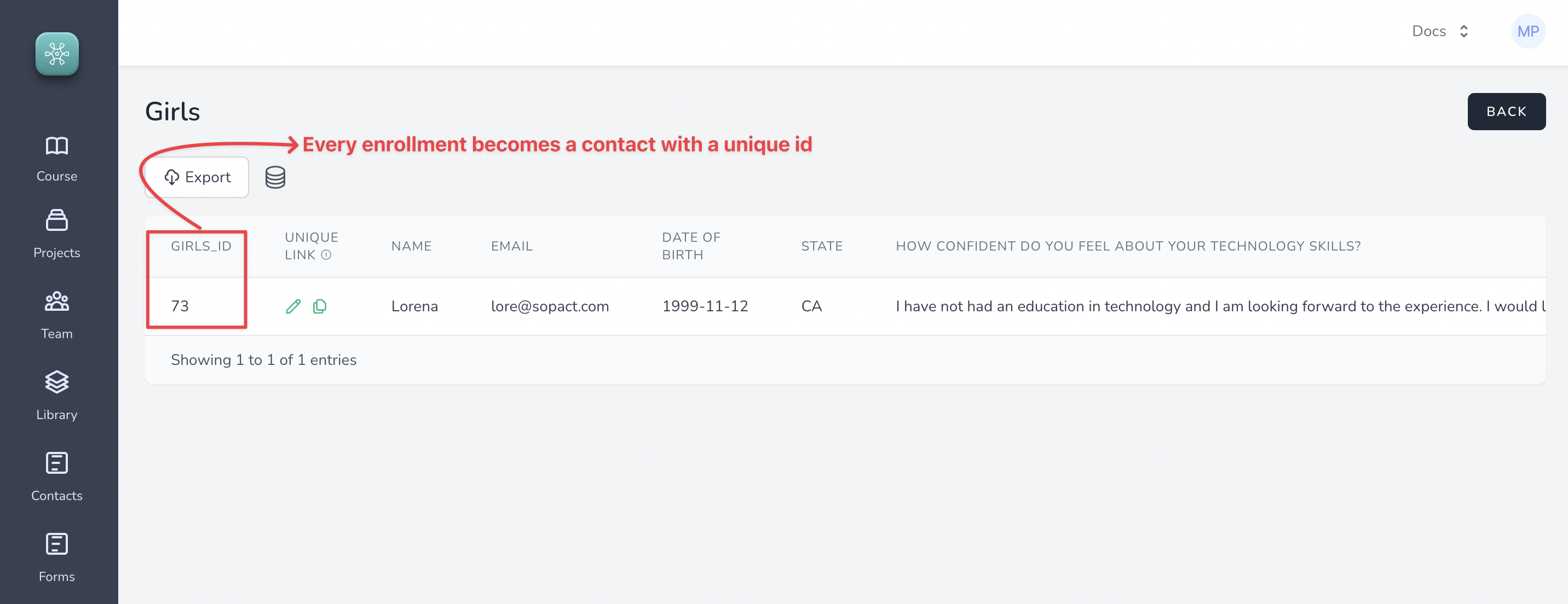 Step 4: Collect data · Sopact Sense User Manual · Madhukar Prabhakara