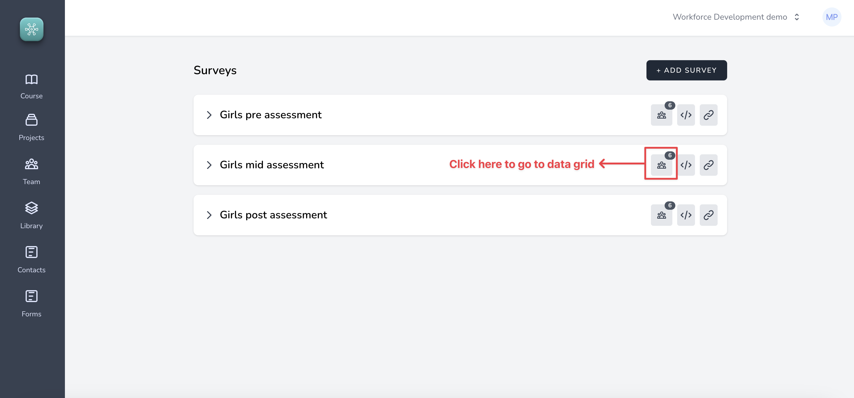 Downloading data · Sopact Sense User Manual · Madhukar Prabhakara