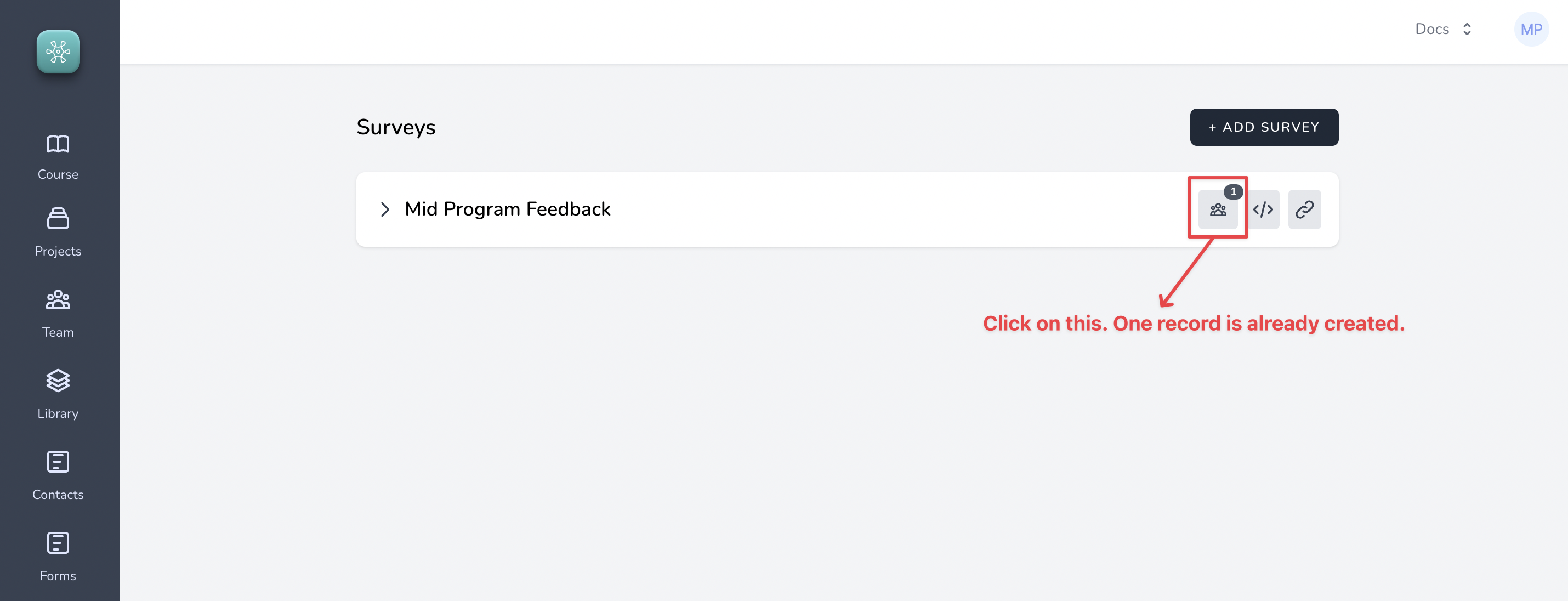 Step 4: Collect data · Sopact Sense User Manual · Madhukar Prabhakara